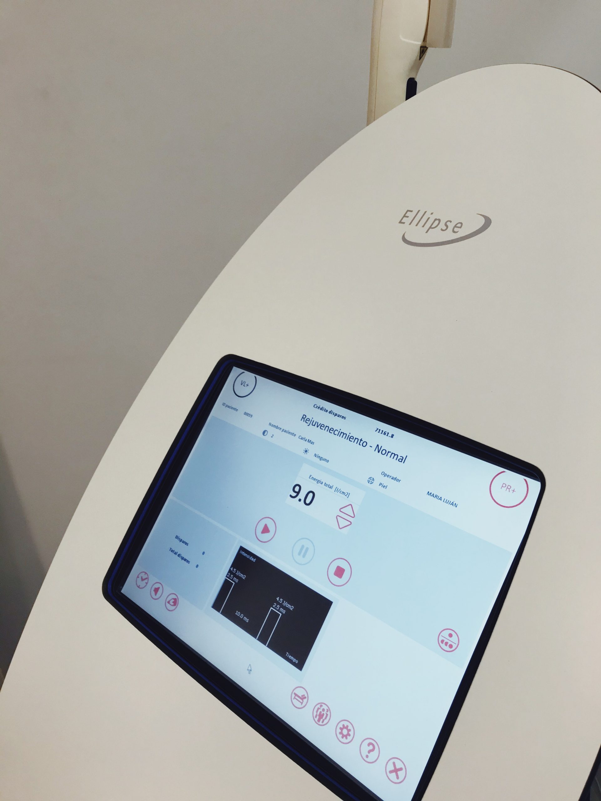 Ellipse IPL. Rejuvenecimiento facial. Depilación permanenrte.